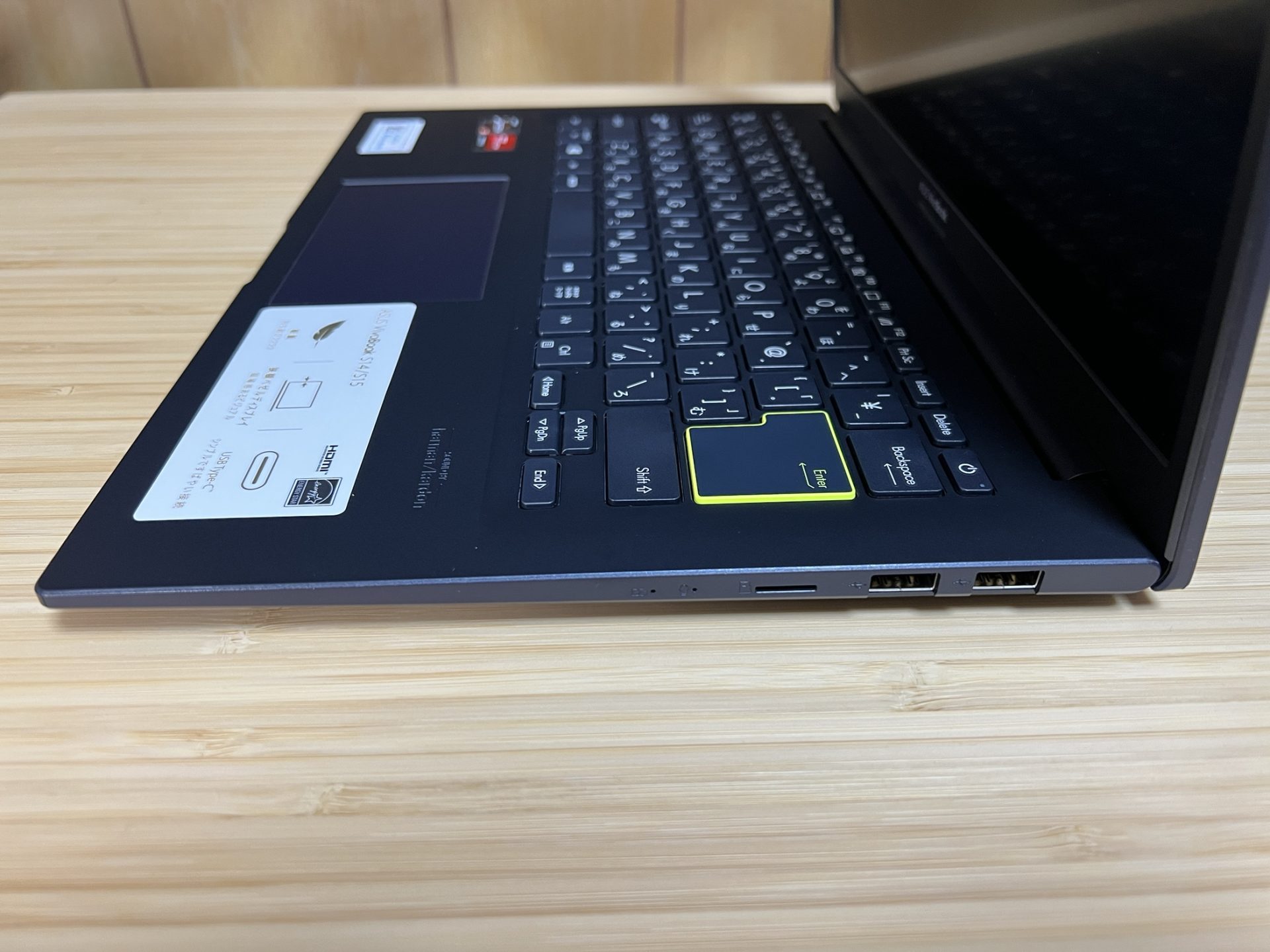 【ASUS M413DA-EB502RA レビュー】 ノートパソコン 14インチAMD Ryzen 3 3250U /4GB, 128GB ...